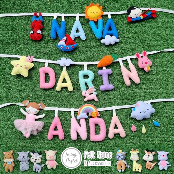 First Name Garland - Etsy