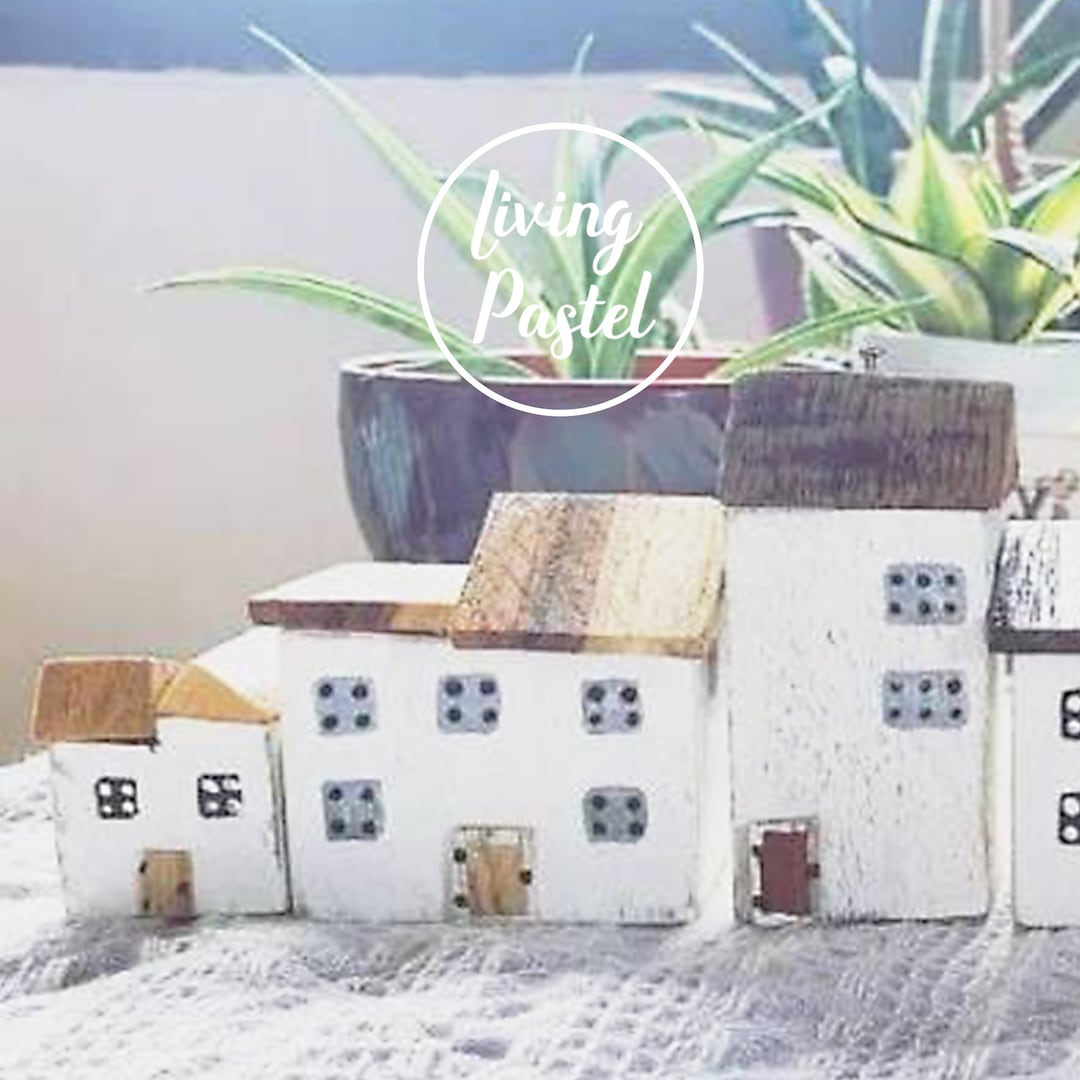 Made to Order - Mini Wooden Village, Little Wood House, Miniature House ...