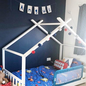Mix Colors Handmade Cotton Ball String Lights for Bedroom Nursery ...