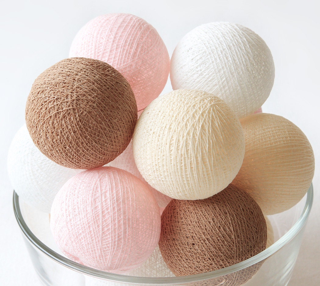 Cotton Ball Lights for Bedroom Night Lights Nursery Decor Baby - Etsy