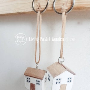 Tiny House Key Chain, House Warming Gift, House Keychain, House Warming ...