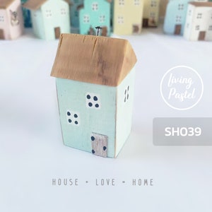 Tiny House Small Decorative Wood House Handmade Wooden Gift, Cute New ...