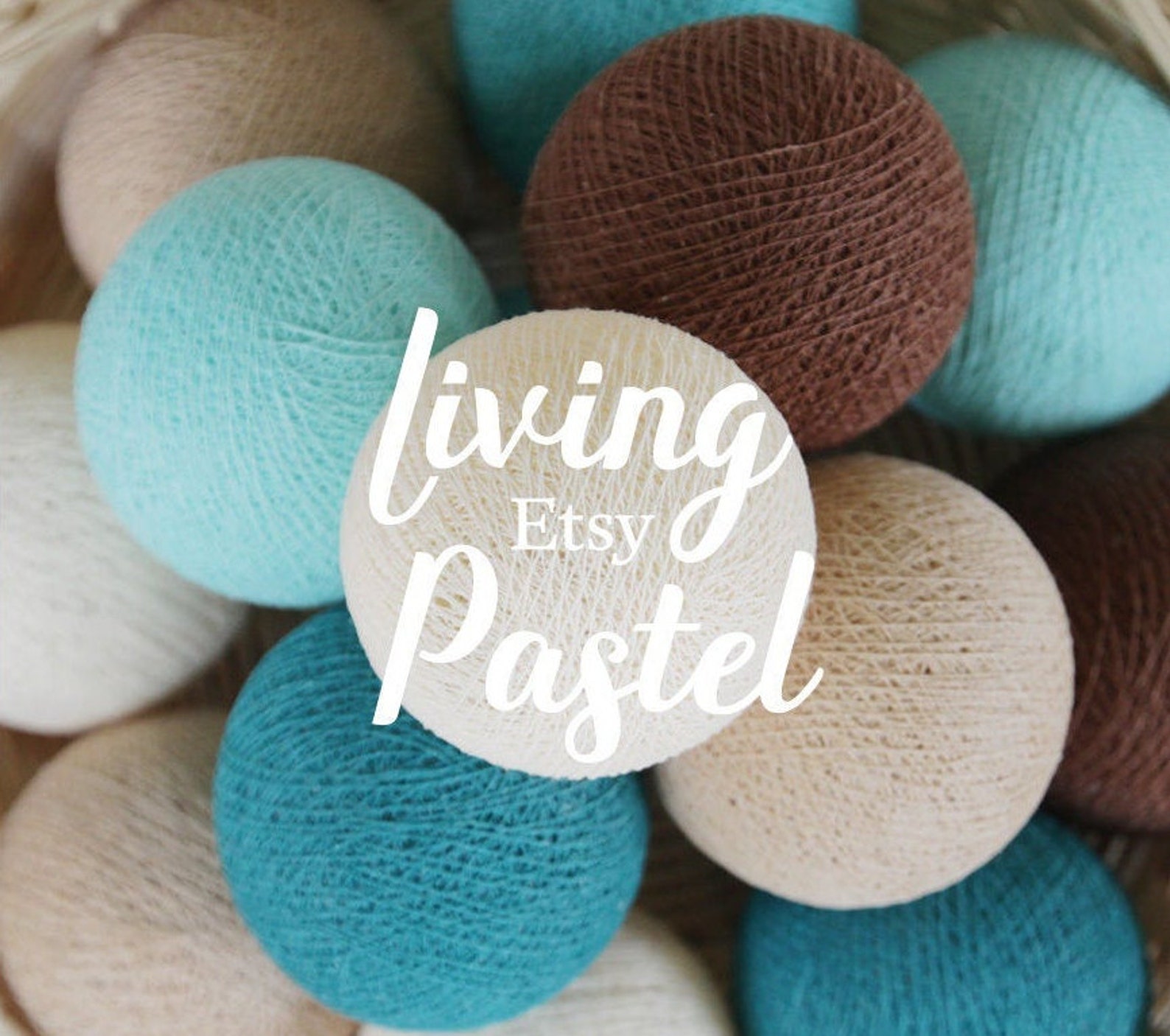 Cotton Ball String Lights Bedroom Night Lights Nursery Decor - Etsy