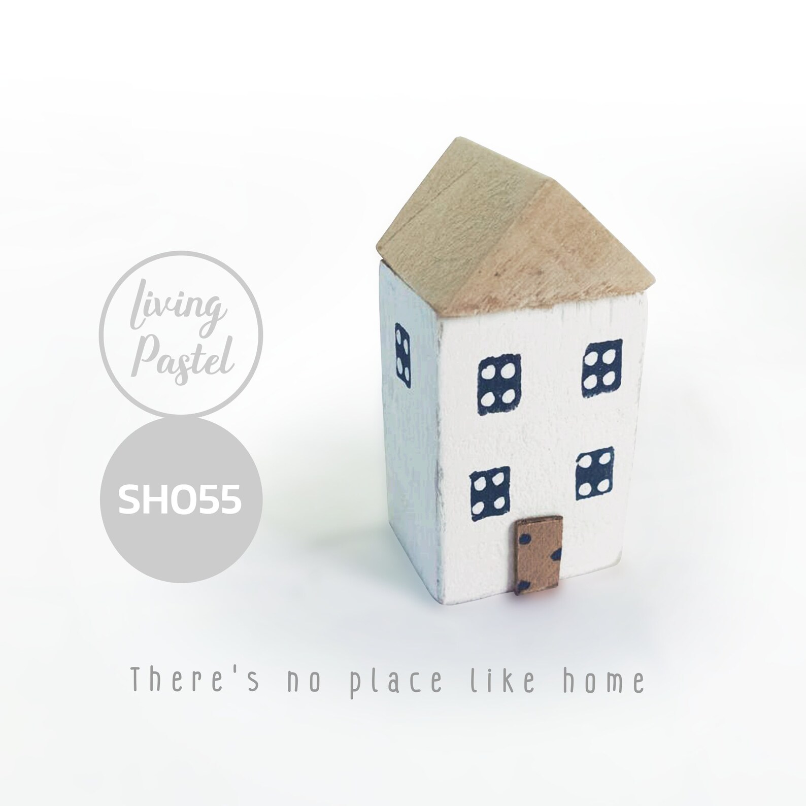Tiny House Small Decorative Wood House Handmade Wooden Gift, Cute New ...