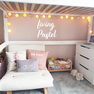 Cotton Ball String Lights for Bedroom Fairy Lights Girl Room Gift ...
