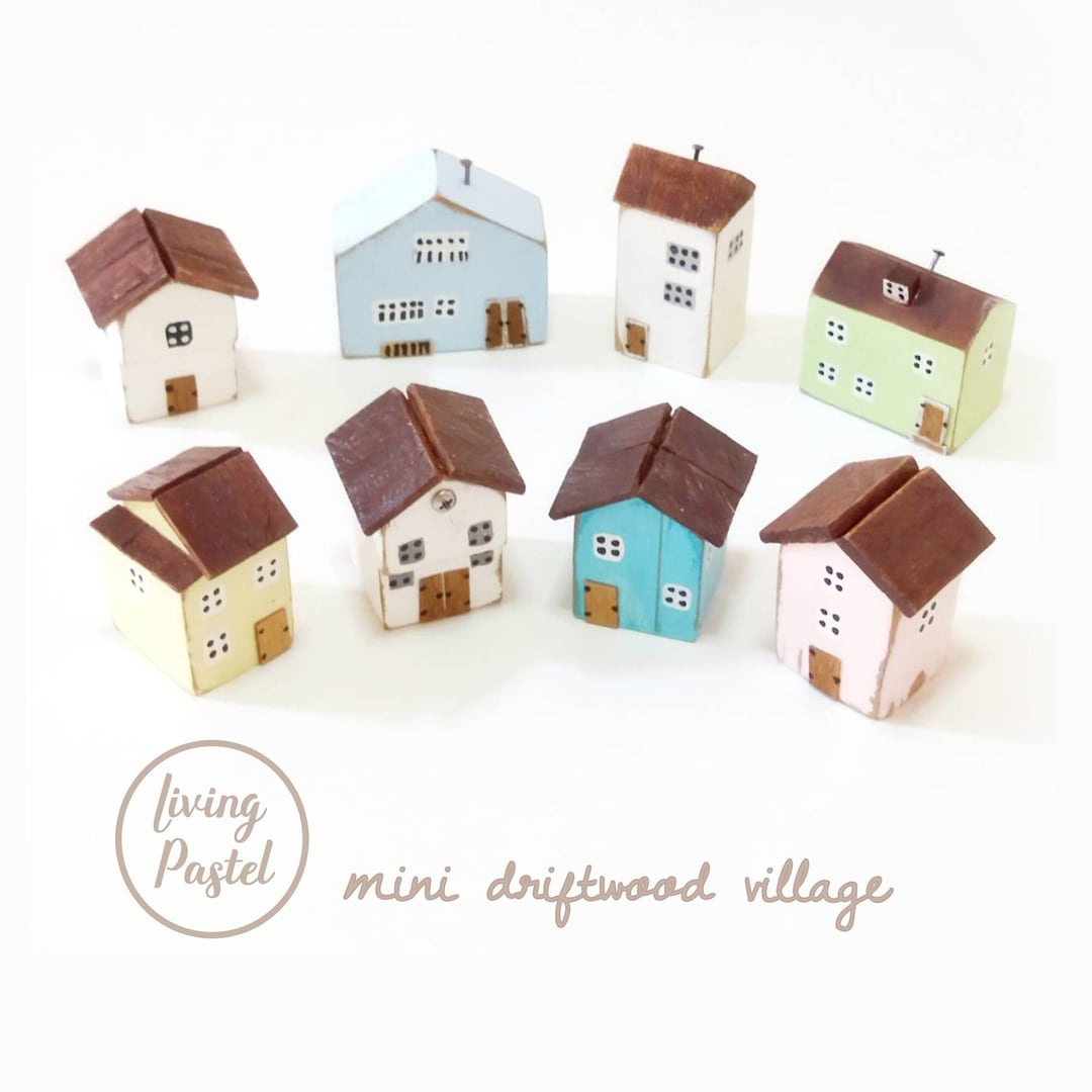 Made to Order - Little Wooden House, Miniature House, Handmade Rustic ...