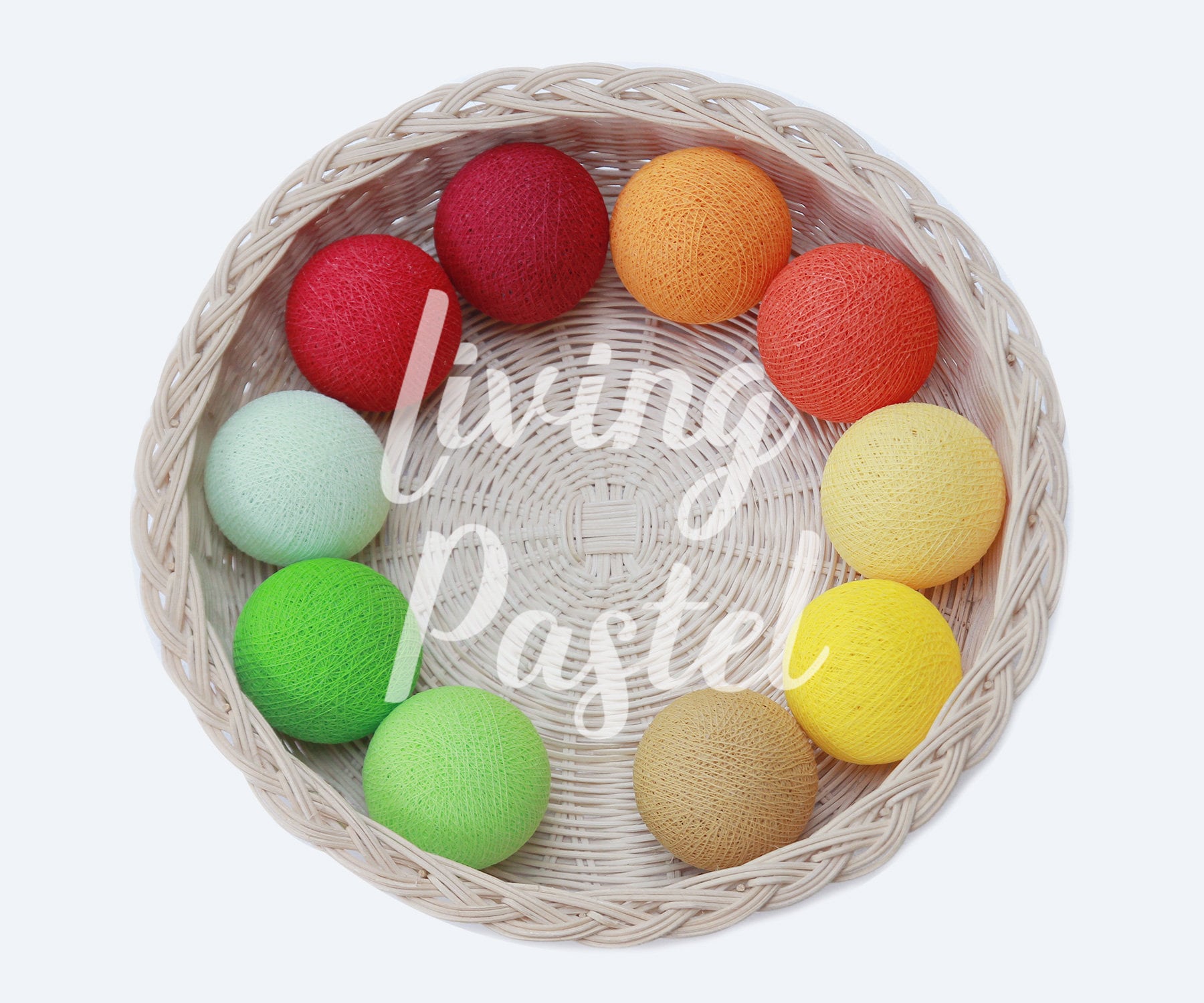 Cotton Ball String Lights for Bedroom Fairy Lights Nursery | Etsy