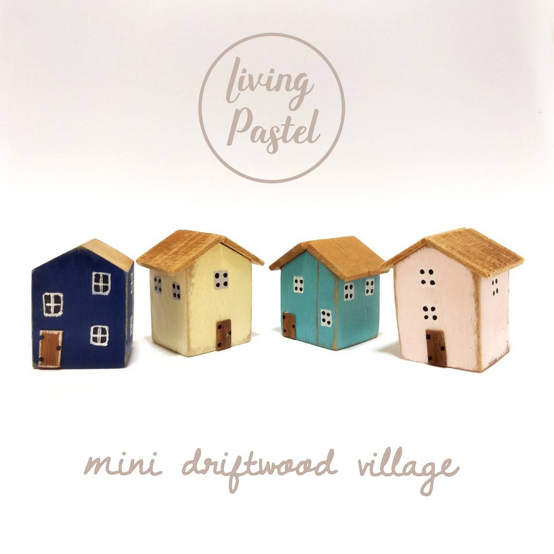 Tiny House Small Decorative, Little Cottage, Handmade Wooden Gift, Cute ...