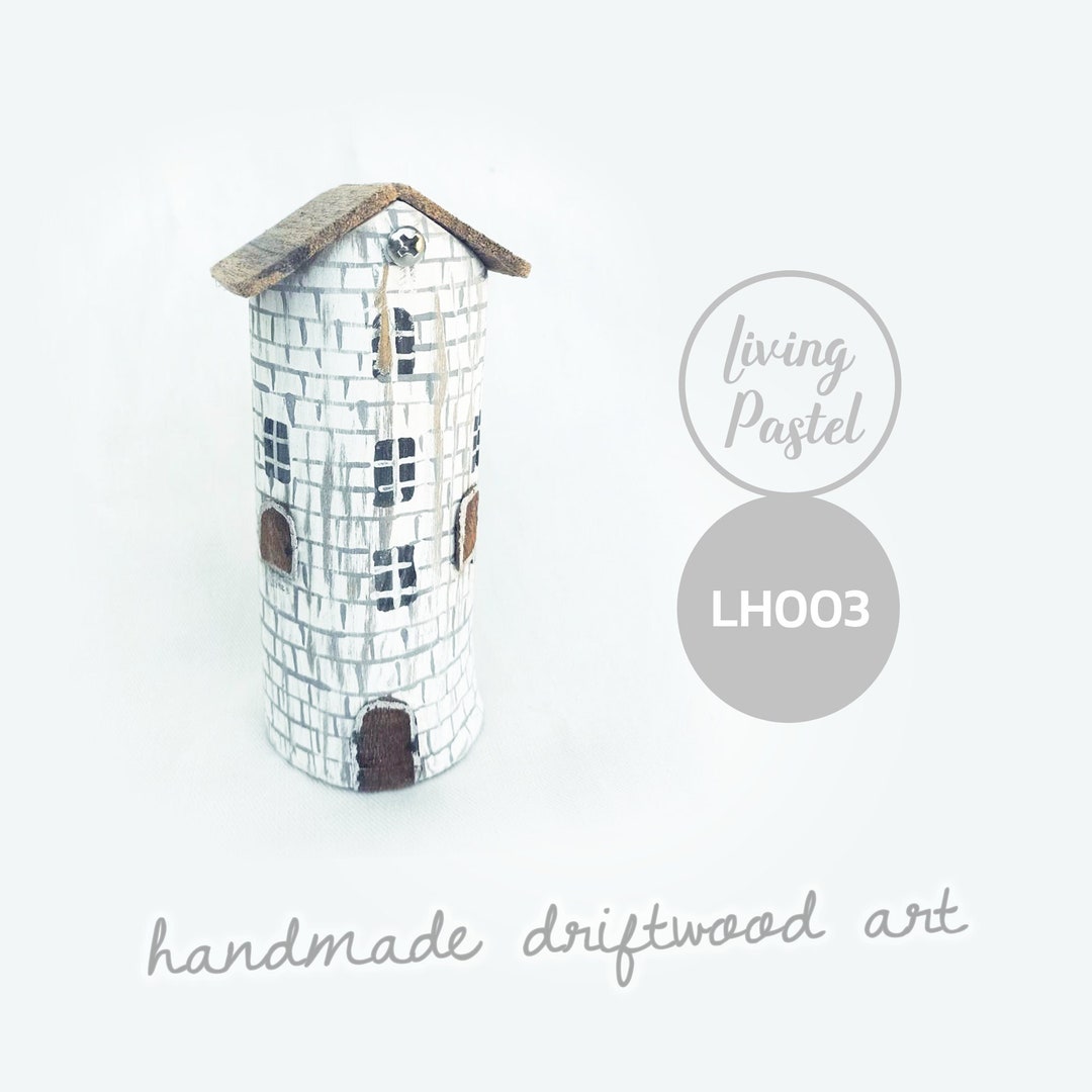 Mini Wooden Blackrock Castle, Small Driftwood Lighthouse, Little Wooden ...