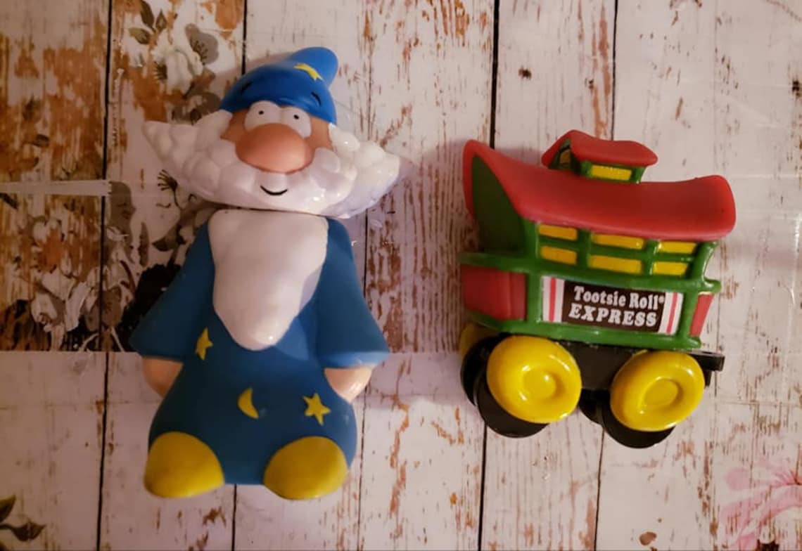 Vintage Rare White Castle 1990s Toys 1992 Kid's Meal "woolly Wizard ...