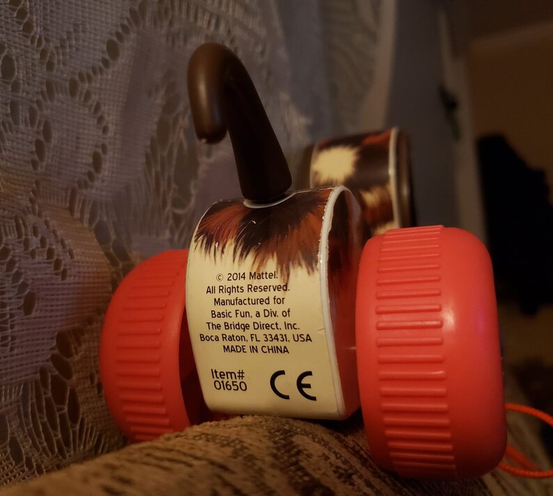 Mattel Fisher Price FP Reproduction Snoopy Dog Beagle Pull String Repro ...