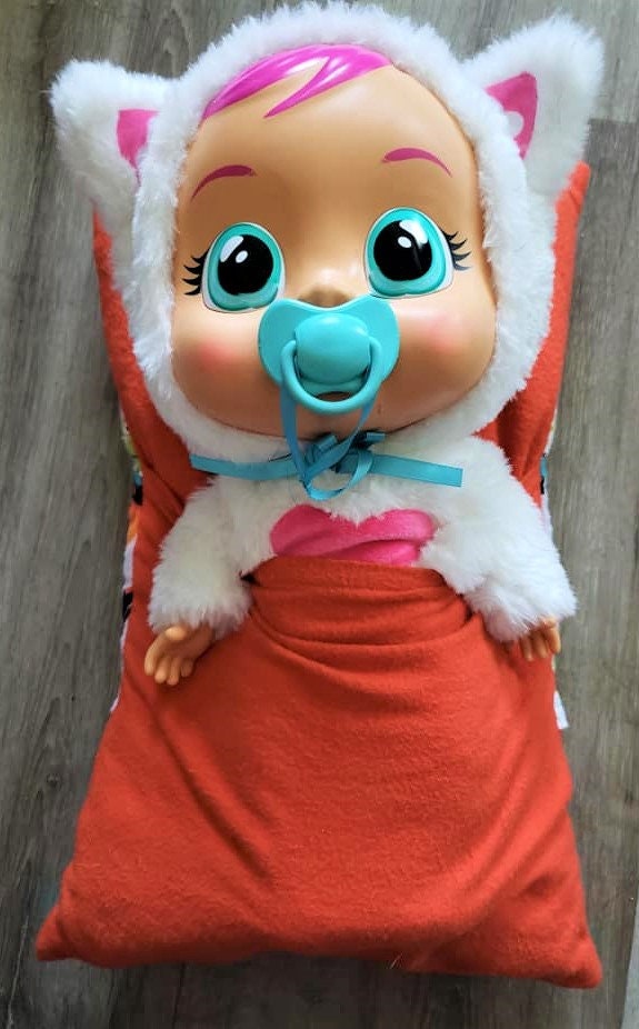 Doll Stuffed Animal Stuffie Stuffy Pillow Sleeping Bag Pretend Play ...