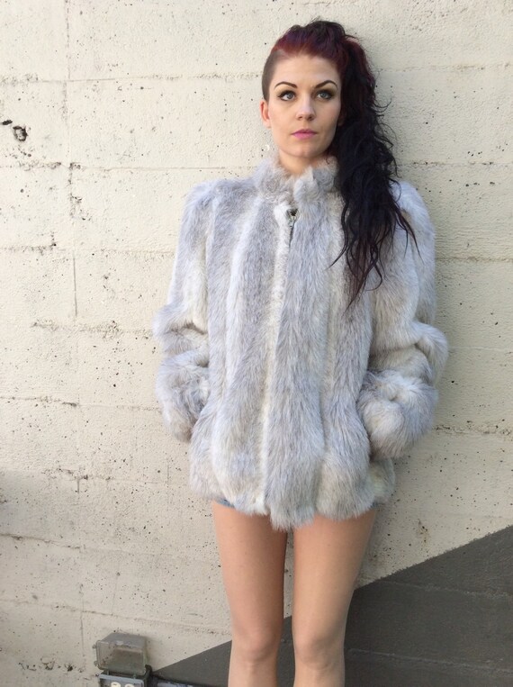 The Veruschka Faux Fur Coat - Gem