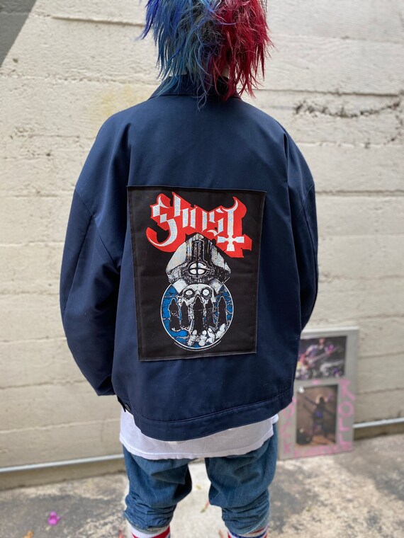 Vintage Ghost Metal Jacket - Gem