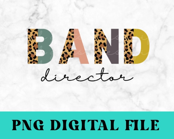 Band Director Png, Band Director Png, Band Choir Director Digital ...