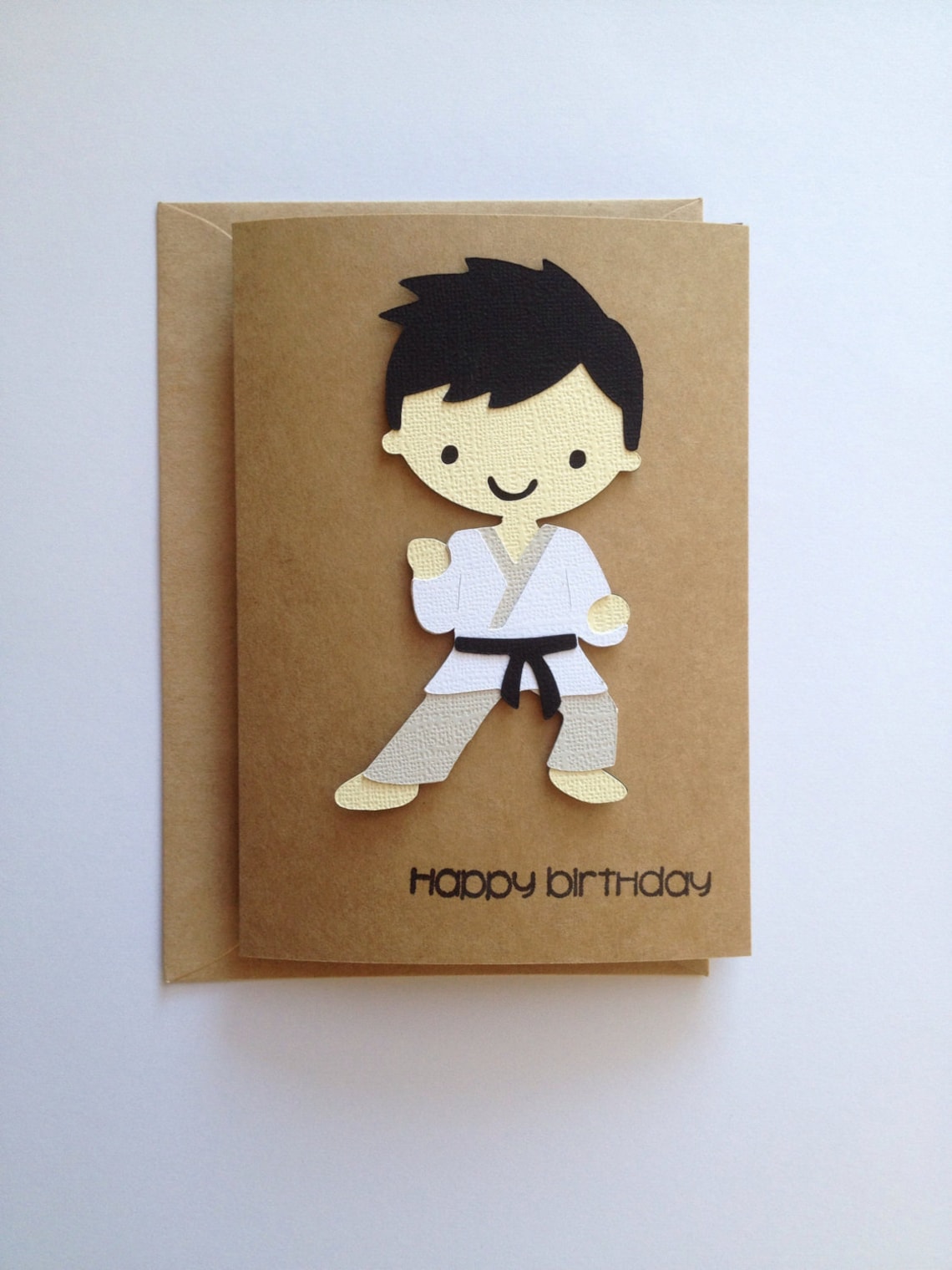 Martial Arts Birthday Card Karate Birthday Card BJJ Birthday | Etsy