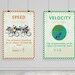 Printable Science Posters Speed and Velocity | Etsy
