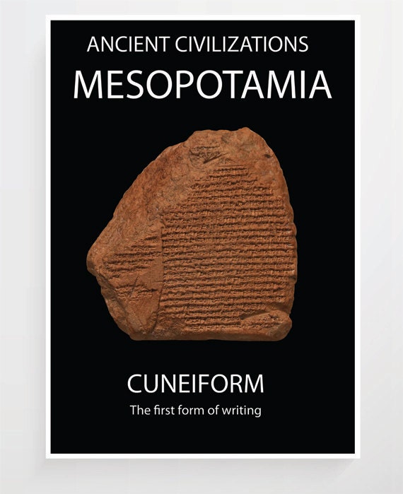 Printable Ancient Mesopotamia Poster - Etsy
