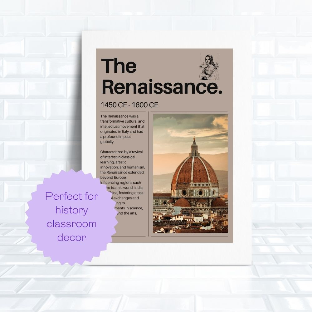 Printable History Poster Set | Digital Download Series: Explore ...