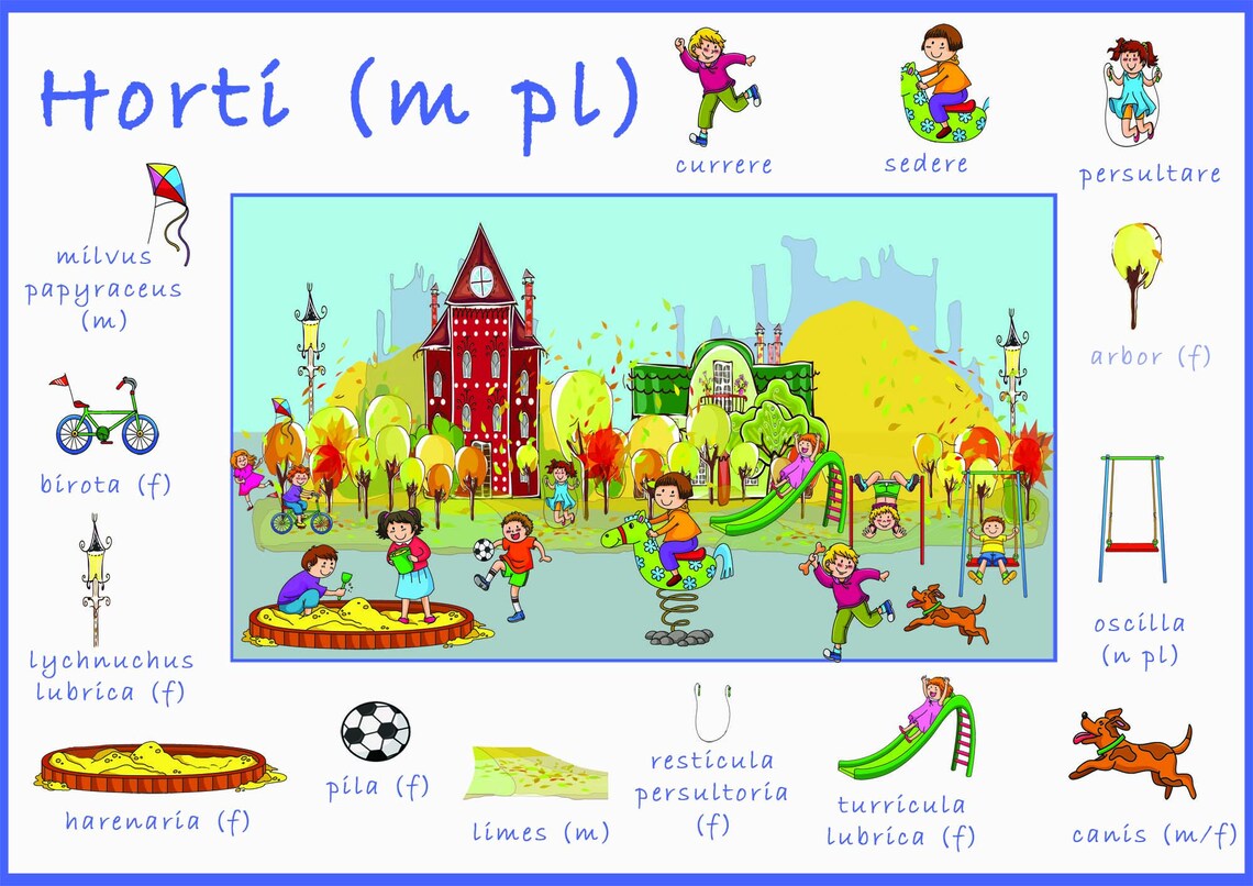 Printable Set of 6 Latin Vocabulary Posters | LOTE Print | Ancient ...