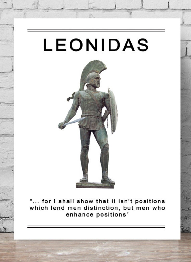 Printable Ancient Greek Leaders Poster - Etsy