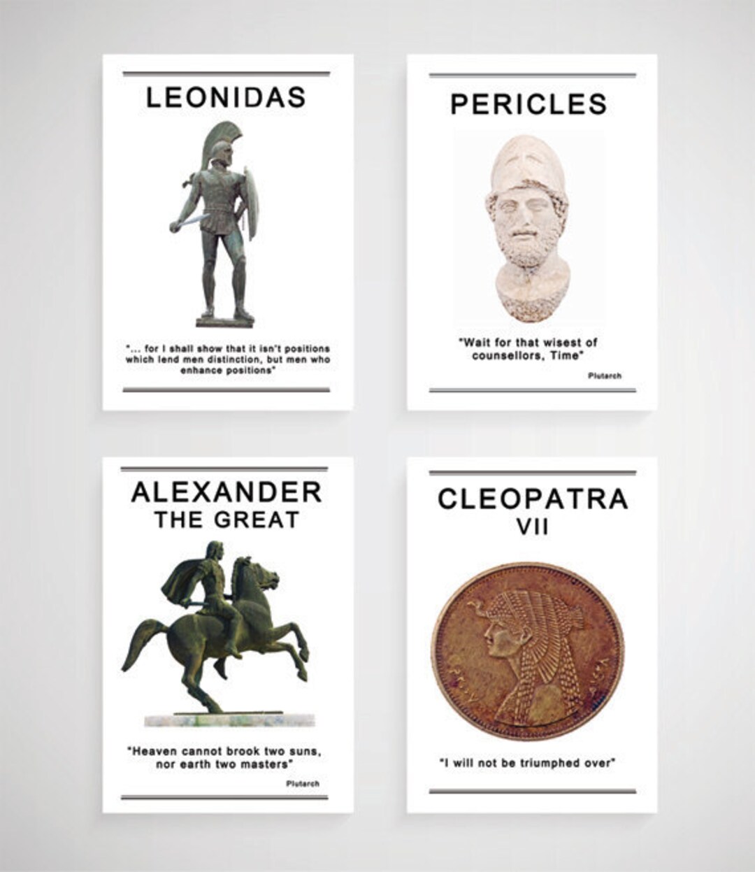 Printable Ancient Greek Leaders Poster - Etsy