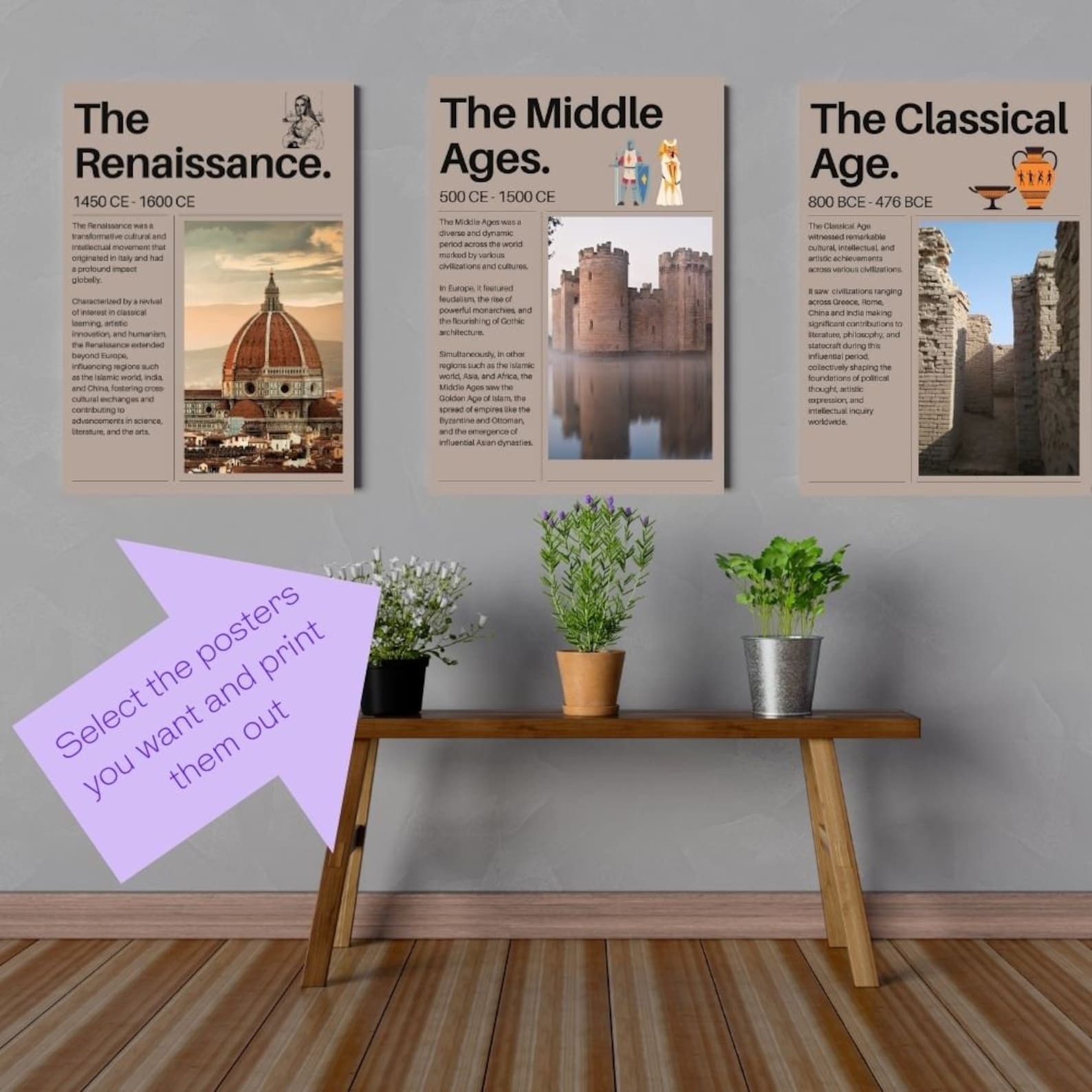 Printable History Poster Set | Digital Download Series: Explore ...