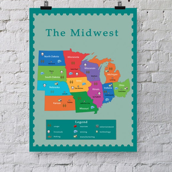 Geography Classroom Posters - Etsy