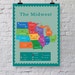 Printable USA Geography Posters | Different Regions | Classroom Decor ...