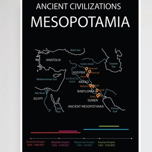 Printable Ancient Mesopotamia Poster - Etsy