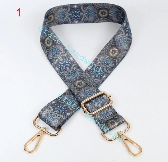 Leopard Printing Laptop Strap Wide Nylon Cross-body Handle - Etsy