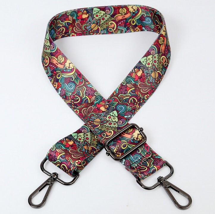 Leopard Printing Laptop Strap Wide Nylon Cross-body Handle - Etsy