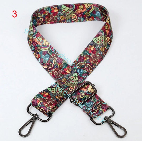 Leopard Printing Laptop Strap Wide Nylon Cross-body Handle - Etsy