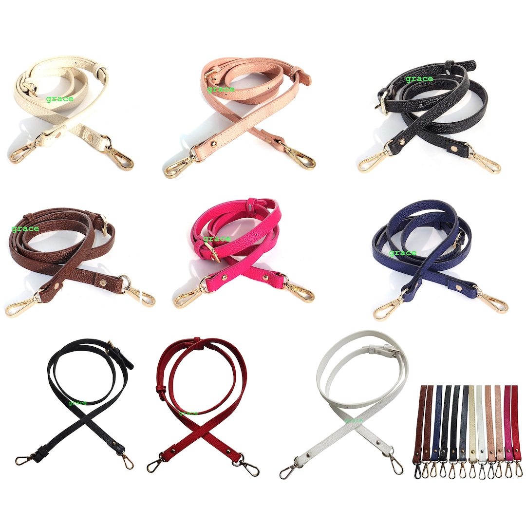 9 Colors PU Leather Cross-body Handle Small Shoulder Bag Strap Belt ...