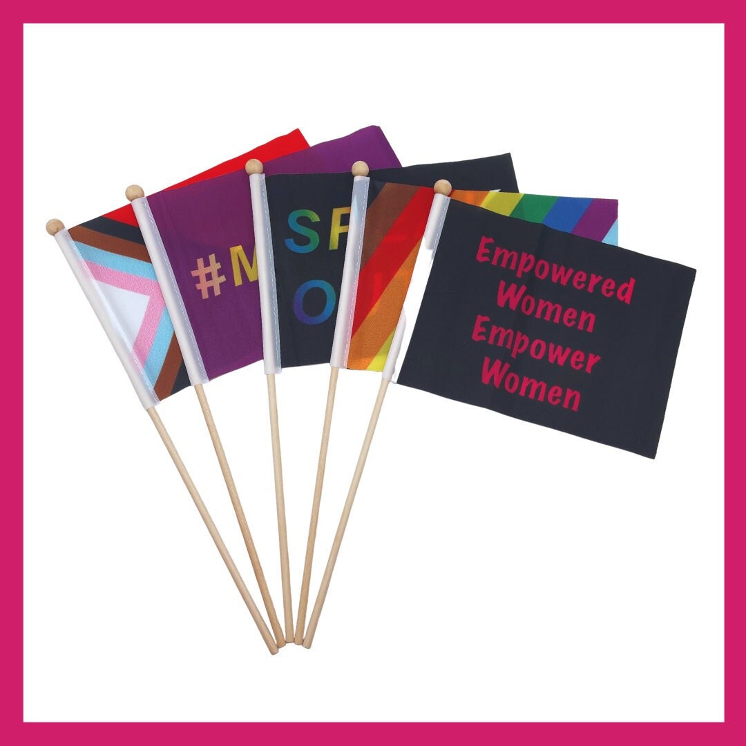 Me Too Movement Hand Flags Set Support Survivors Advocate - Etsy