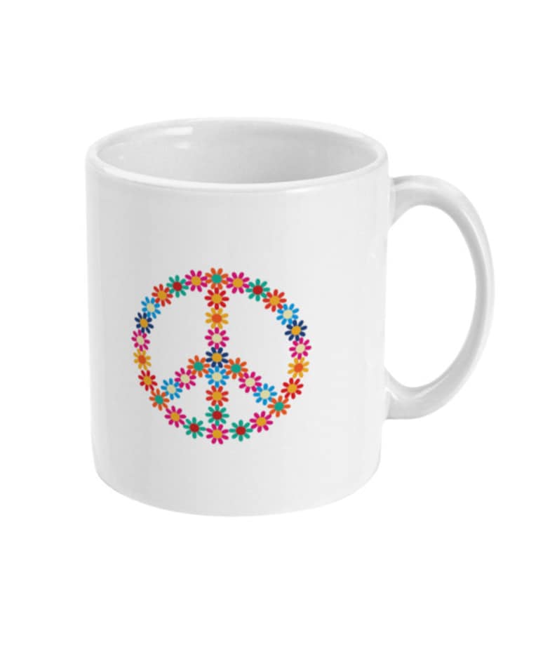 Make Tea, Not War Monty Python Quote 11oz White Printed Mug Gift Peace ...