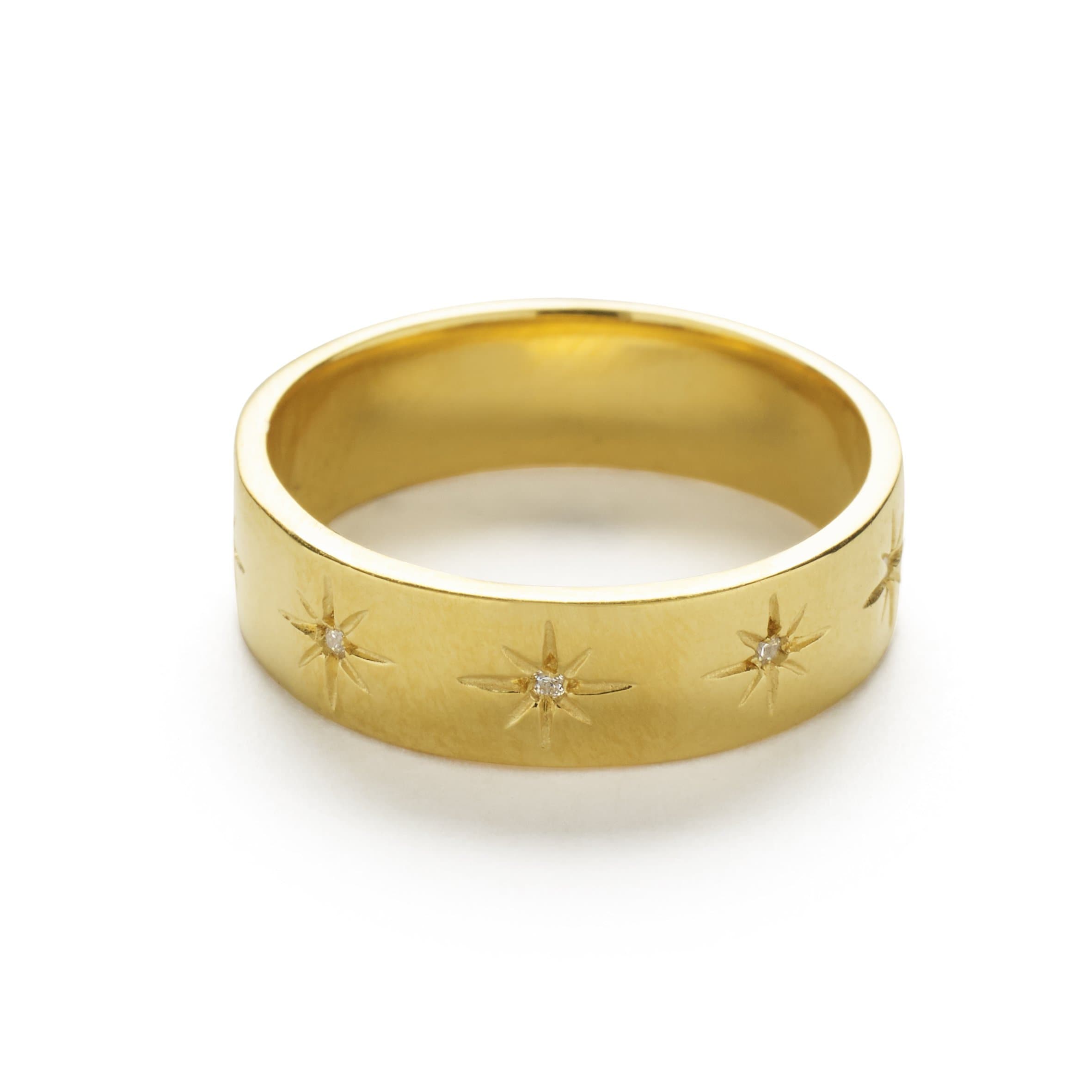Star Ring Gold - Etsy