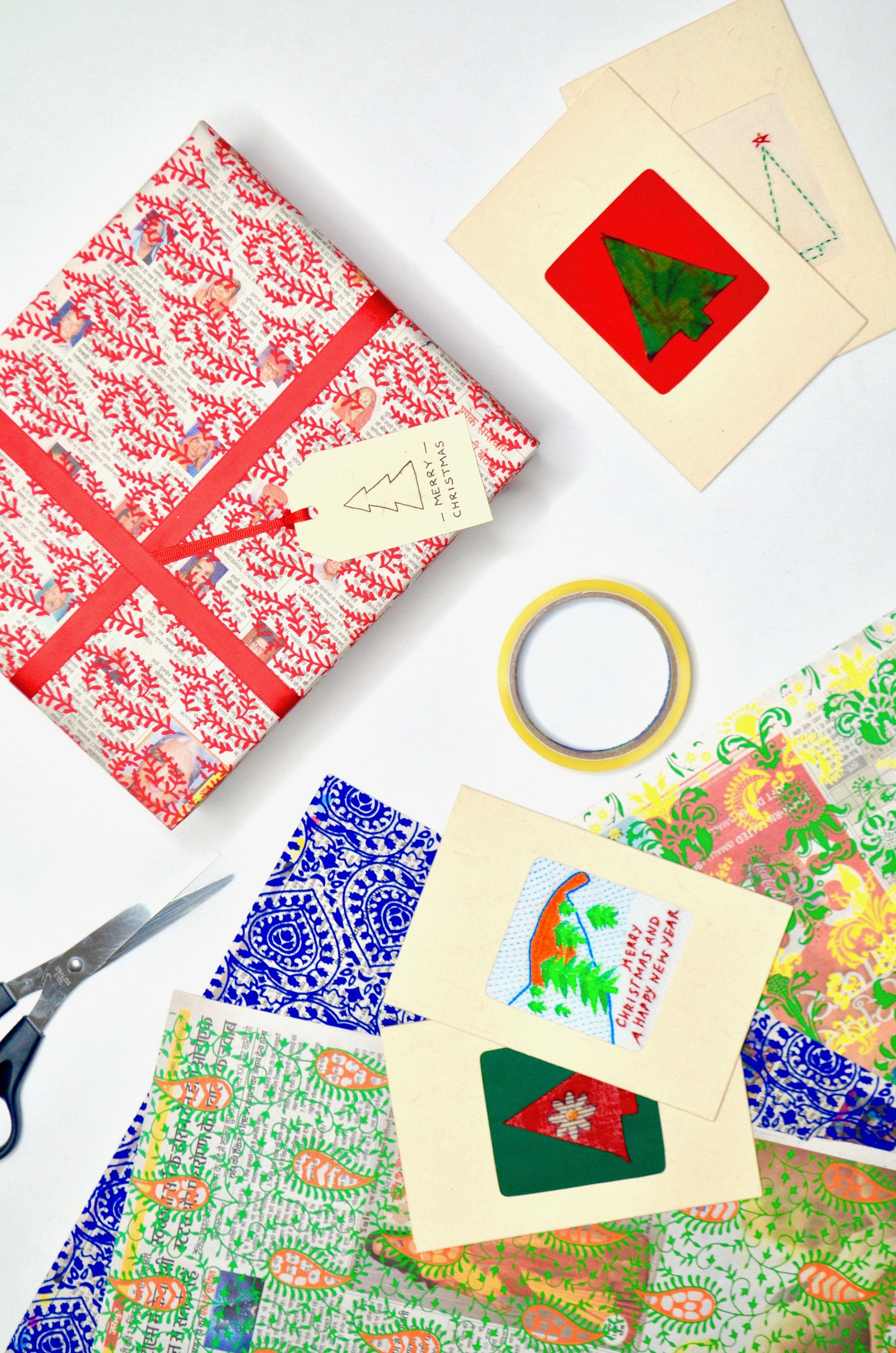 Handmade Paper Gift Tags Set Of 10 sustainable recycled | Etsy