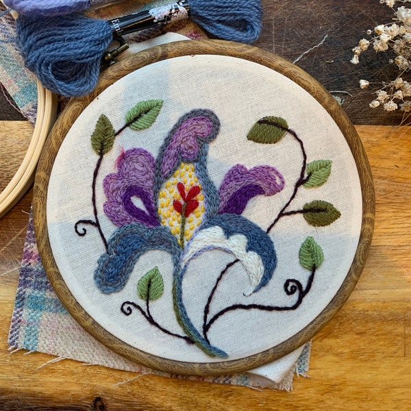 Crewel Embroidery Kits - Etsy