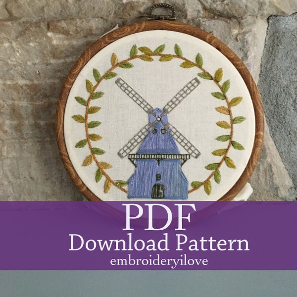 Windmill Pattern - Etsy