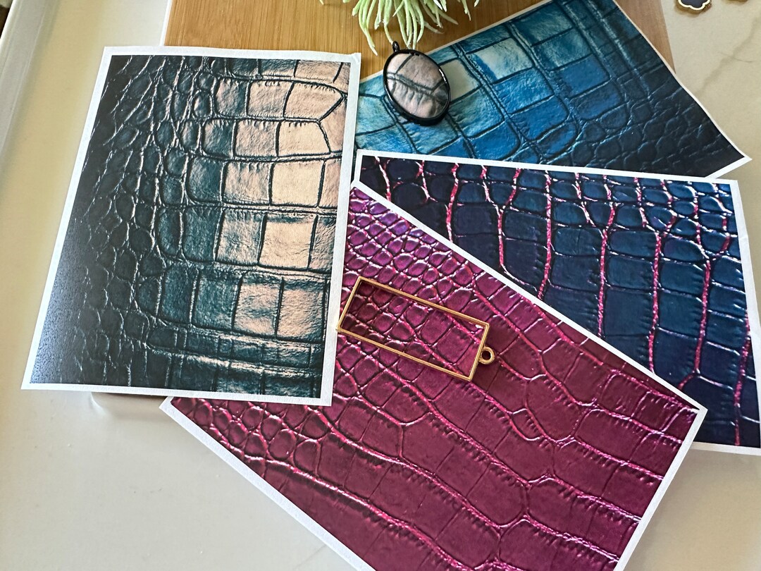 Polymer Clay Set of 4 Water Soluble Transfer Sheets - 100% ORIGINAL ...