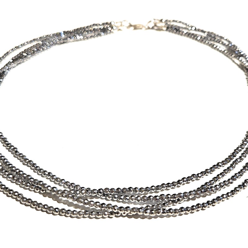 Hematite Necklaces - Etsy