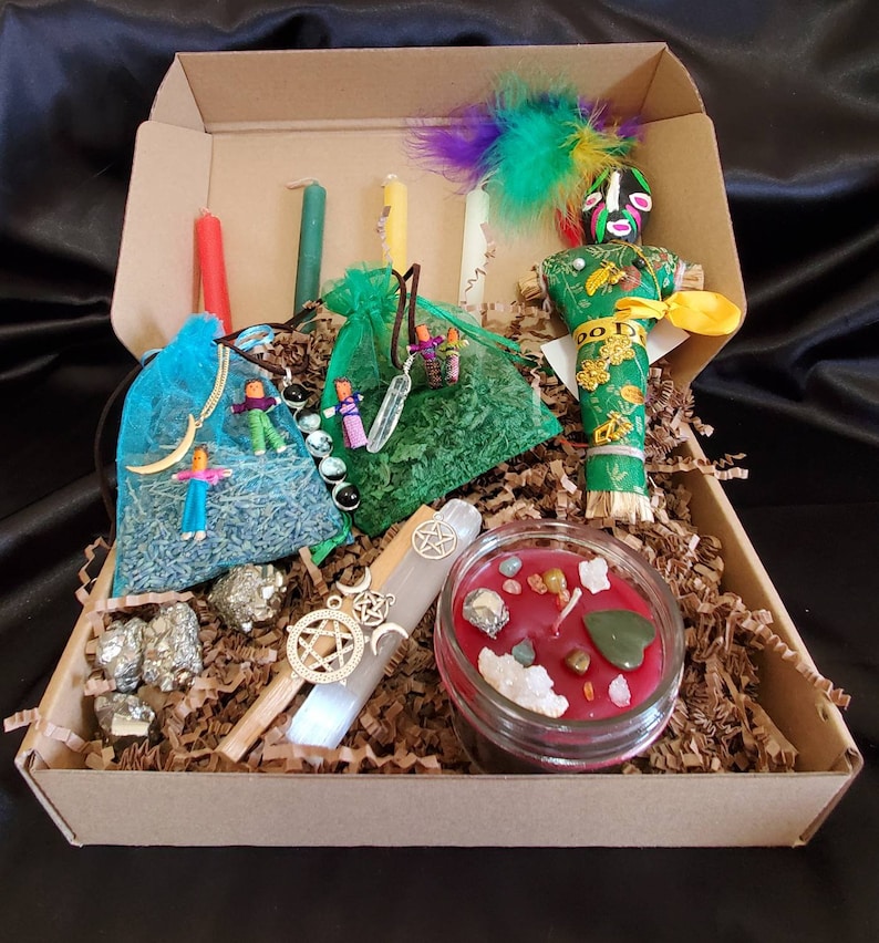 Surprise Mystery Voodoo Box, Witchcraft Box, Voodoo Doll, Black Magic ...