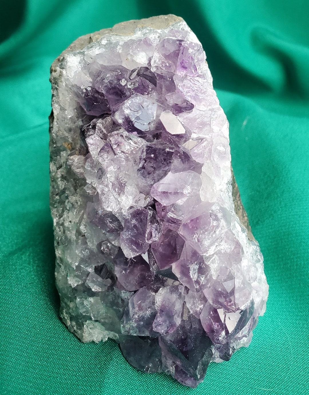 Amethyst Geodes Gift Quartz Geode Base Cut Cathedral - Etsy