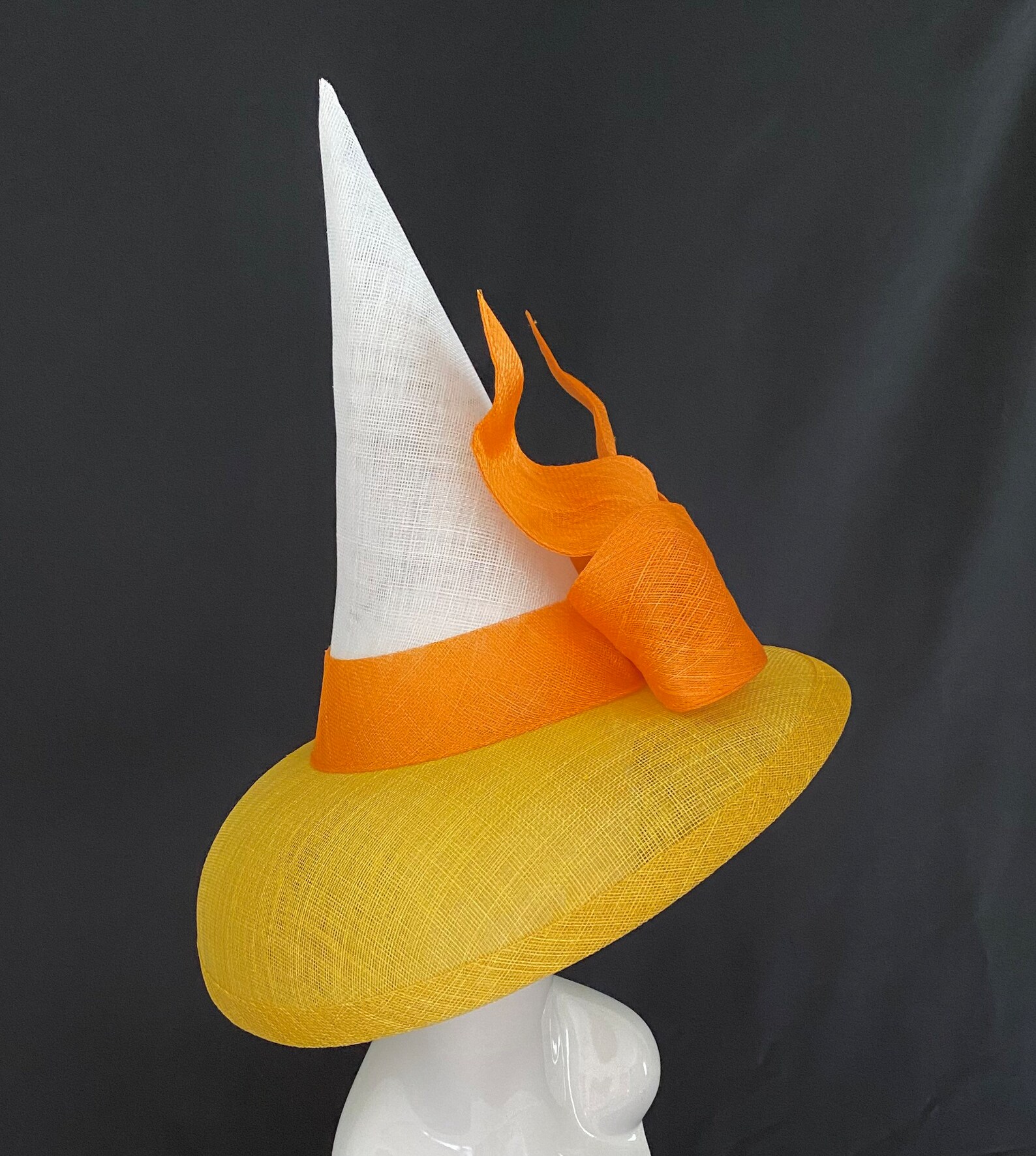 Candy Corn Witch Hat - Etsy