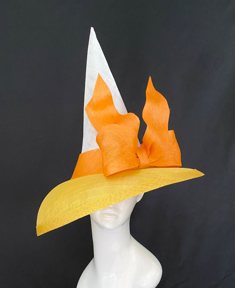 Candy Corn Witch Hat - Etsy