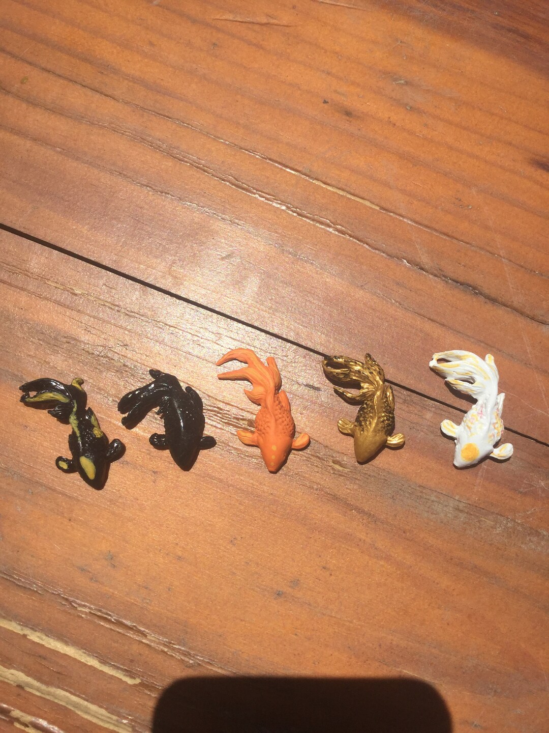 Tiny Hand-painted Clay Koi / Goldfish ( Select Color Choice) - Etsy