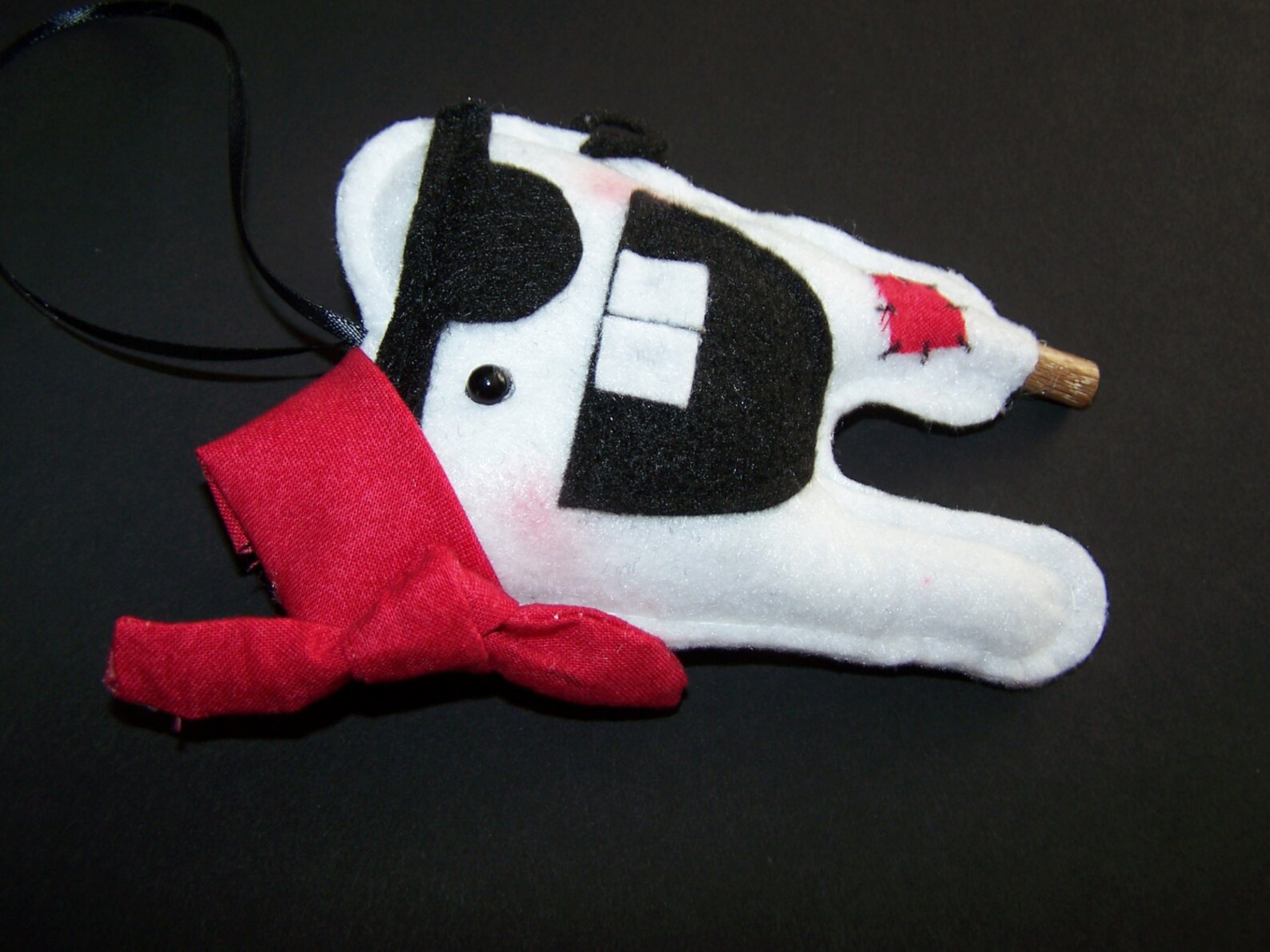 Tooth Fairy Door Hanger Felt Pirate Eye Patch Earring - Etsy