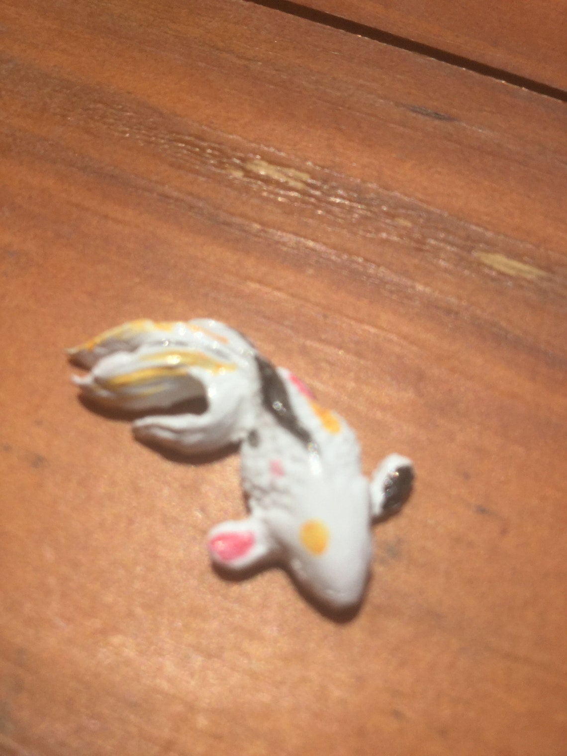 Tiny Hand-painted Clay Koi / Goldfish Select Color Choice | Etsy