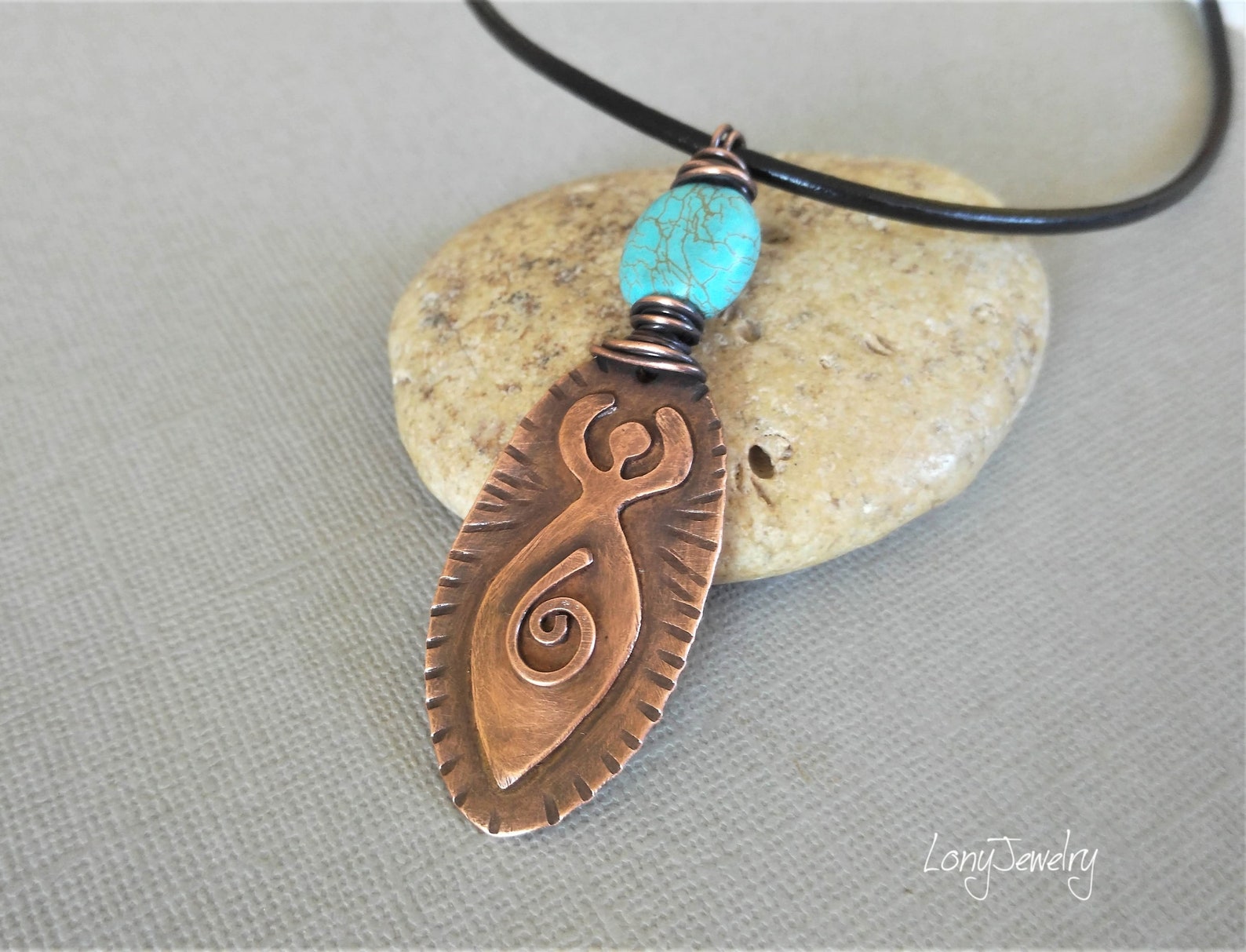 Mother Goddess Necklace, Goddess Pendant Necklace, Fertility Goddess ...